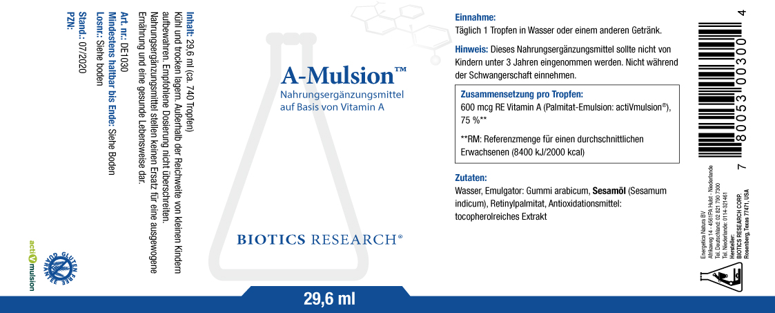 A-Mulsion | Biotics Research | Energetica Natura