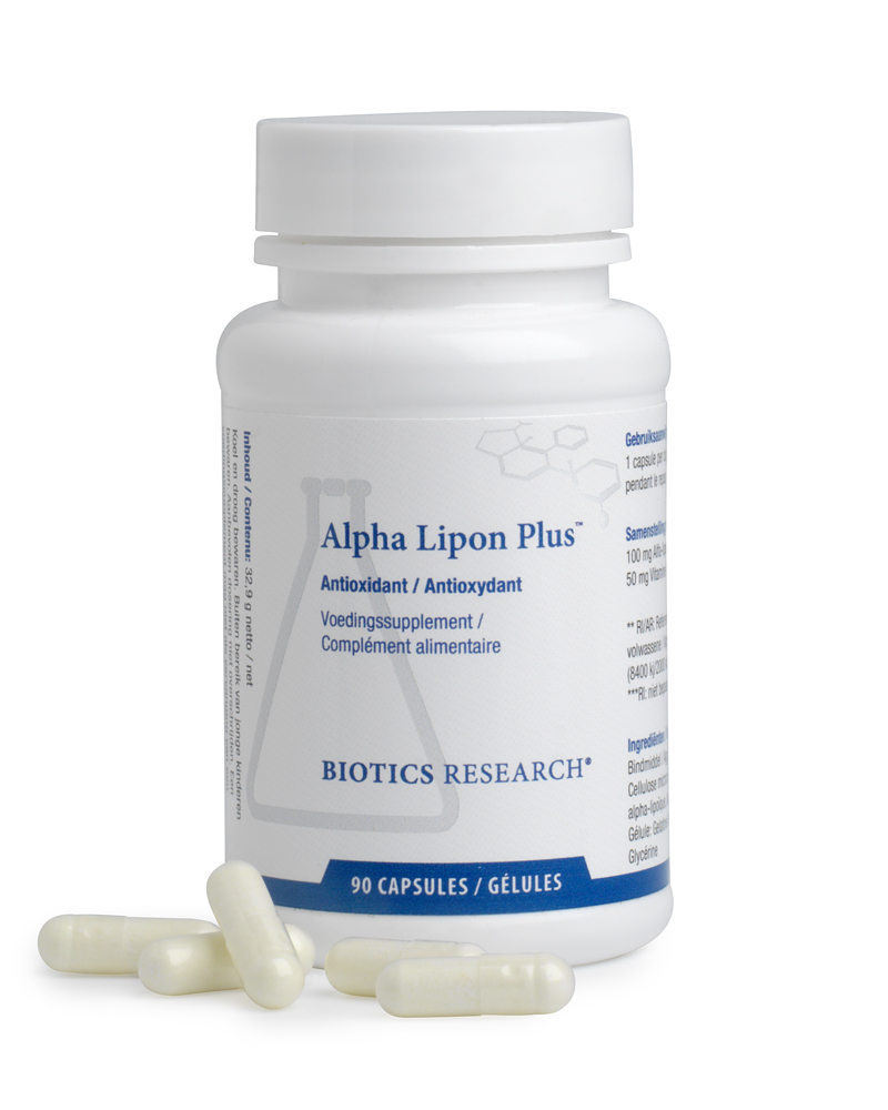 Alpha Liponzuur (Lipon Plus) | Biotics | Energetica Natura