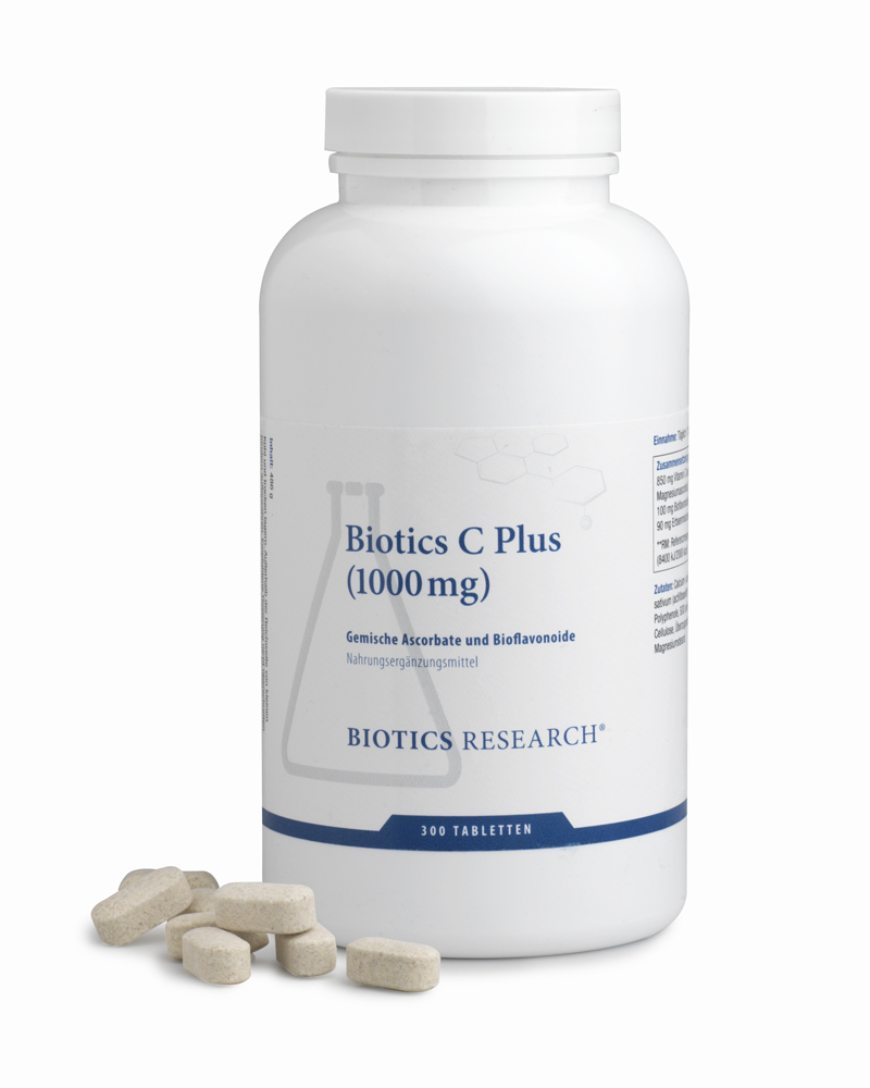 Biotics C Plus (1000mg) 300 Tab (Vitamin C)