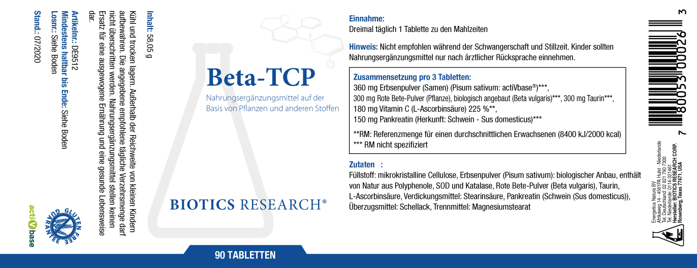 Beta-TCP | Wirkung & Vorteile | Energetica Natura
