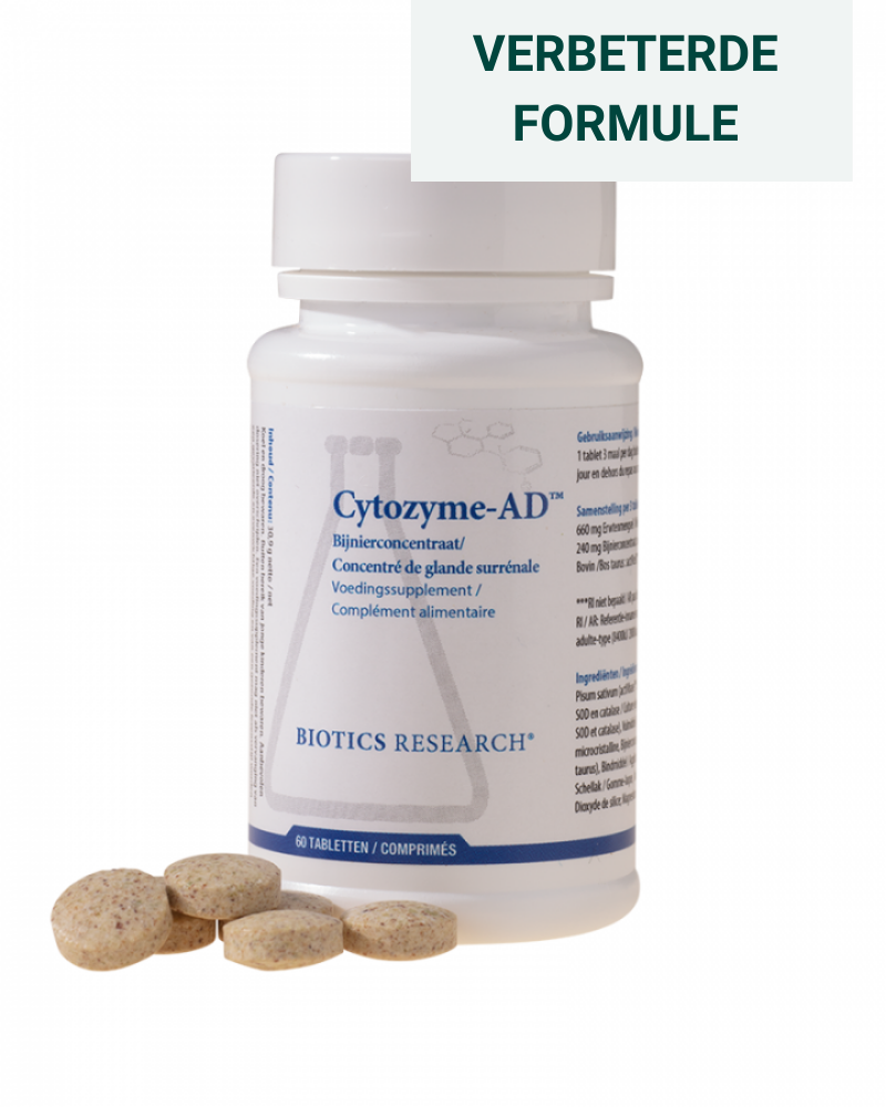 Cytozyme-AD | 60/180 Tabletten van Biotics | Energetica Natura
