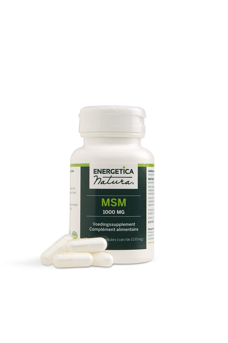 MSM 1000 mg | 60 Capsules | Energetica Natura