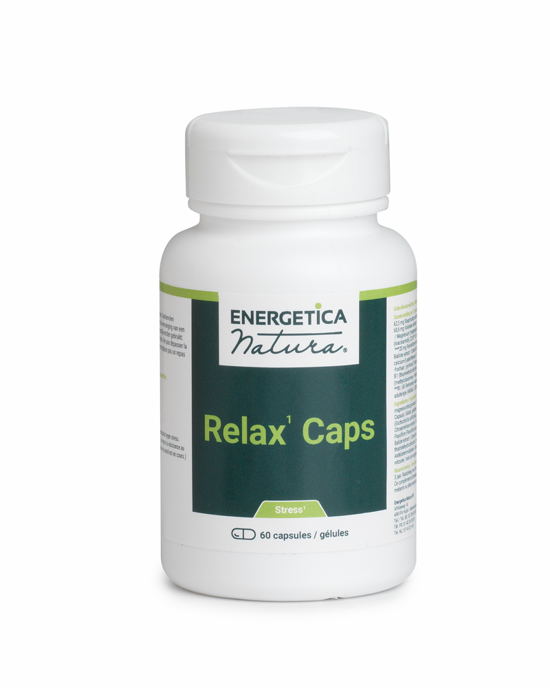 Relax Caps| Anti-Stress | 90 Capsules | Energetica Natura
